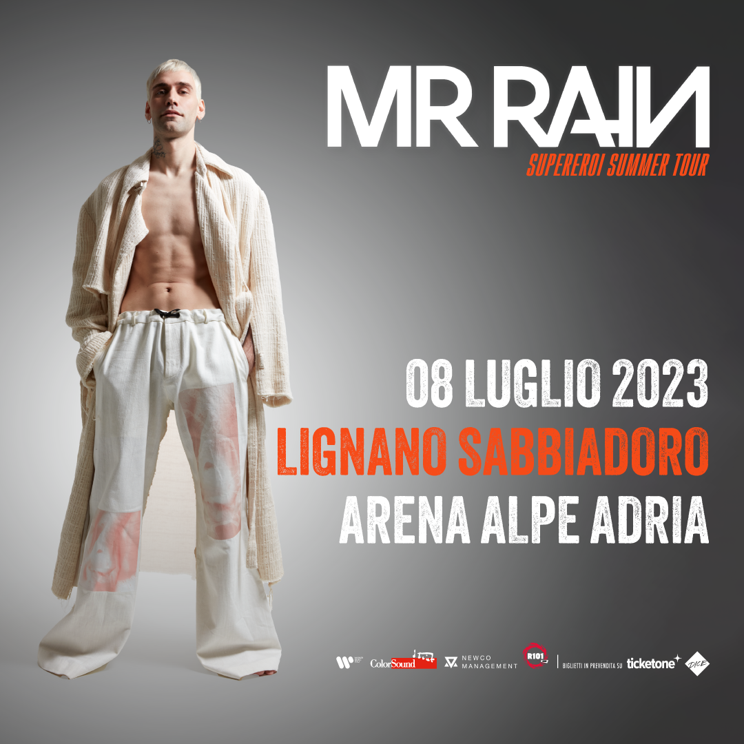 Il rapper MR RAIN e il cantautore britannico TOM ODELL al Lignano ...