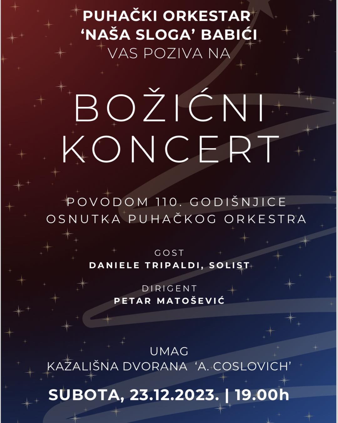 Concerto per i 110 anni dell’orchestra NASA SLOGA BABICI ad Umago
